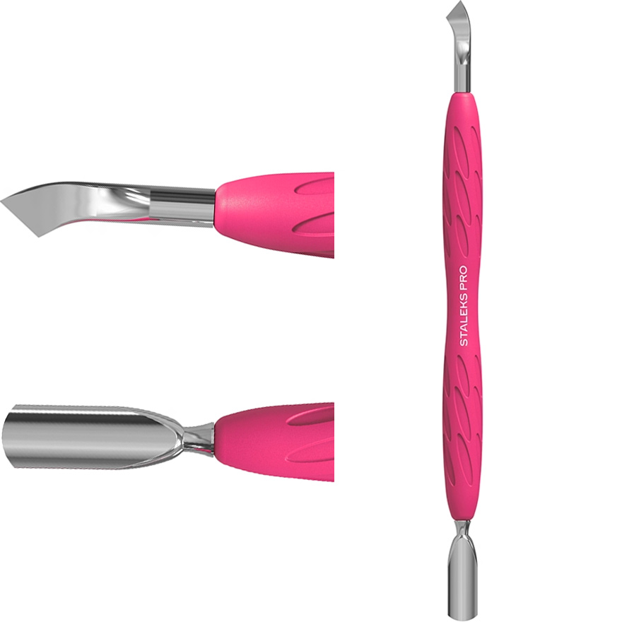 Staleks Pro - Manicure spatula with silicone handle UNIQ 10 TYPE 4.2 ...