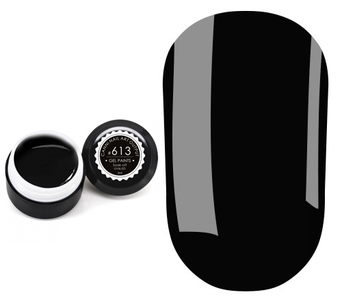 CANNI гелевая краска (черный) объемом 5мл купить в Киеве