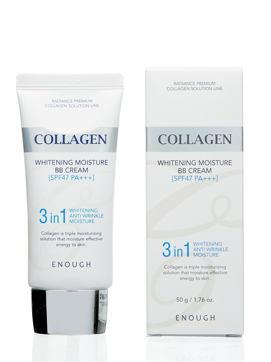 ENOUGH Collagen 3 in 1 Whitening Moisture BB Cream SPF47 PA ...