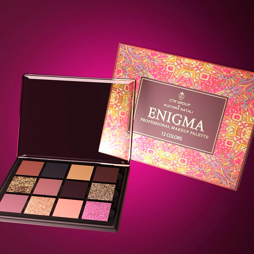 CTR Палетка теней Eye Shadow Palette Enigma, 12*2,5 г | Купить в ...