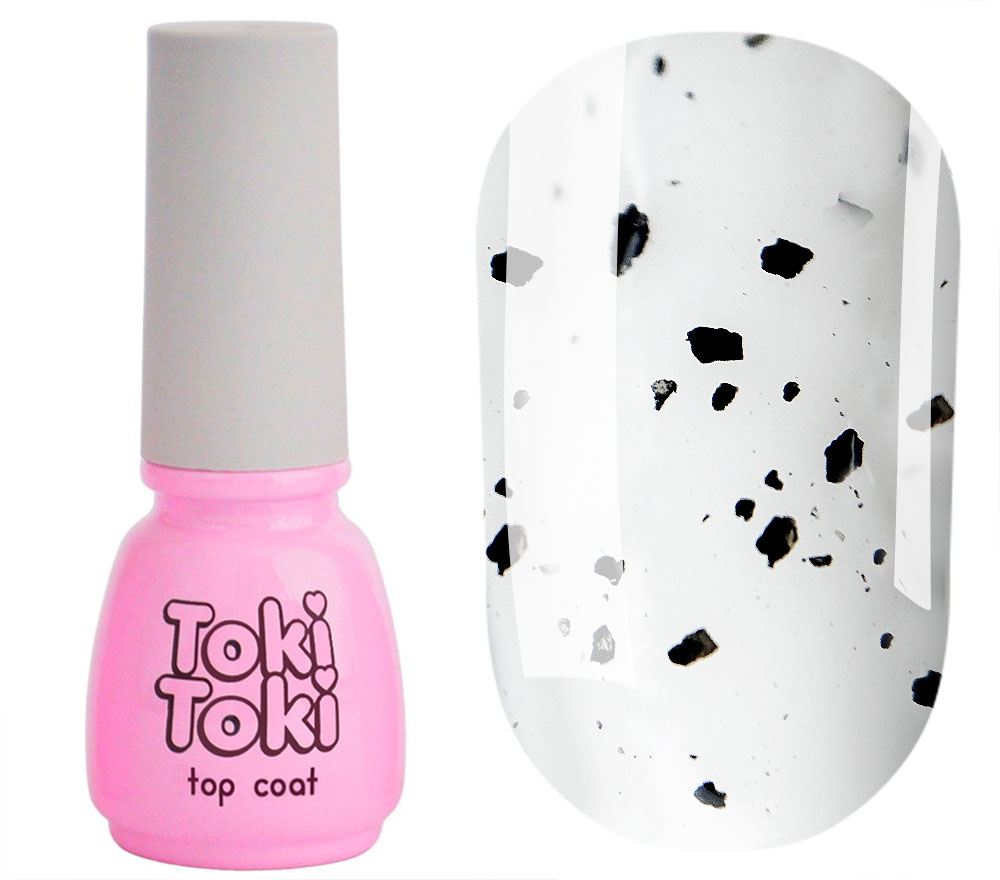 Toki Toki Топ для ногтей Gloss Eggshel Top, 5 мл | Купить в Украине ...