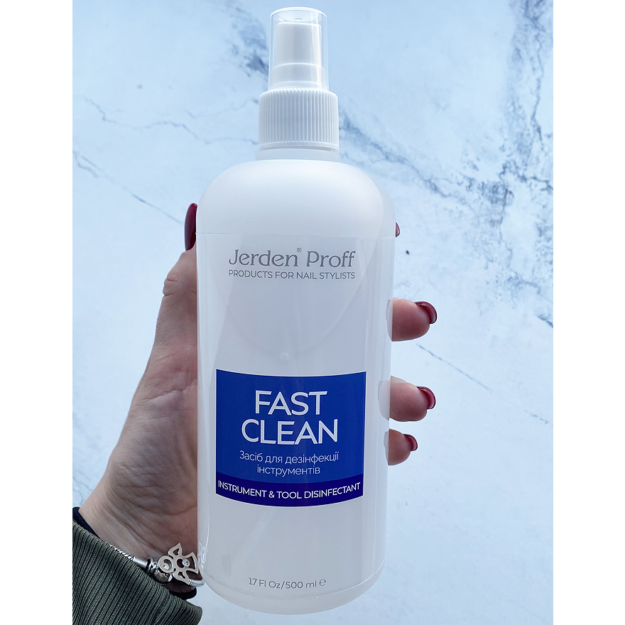 Fastclean Jerden PROFF - засіб для дезинфекції інструментів, 500 мл купити в Києві