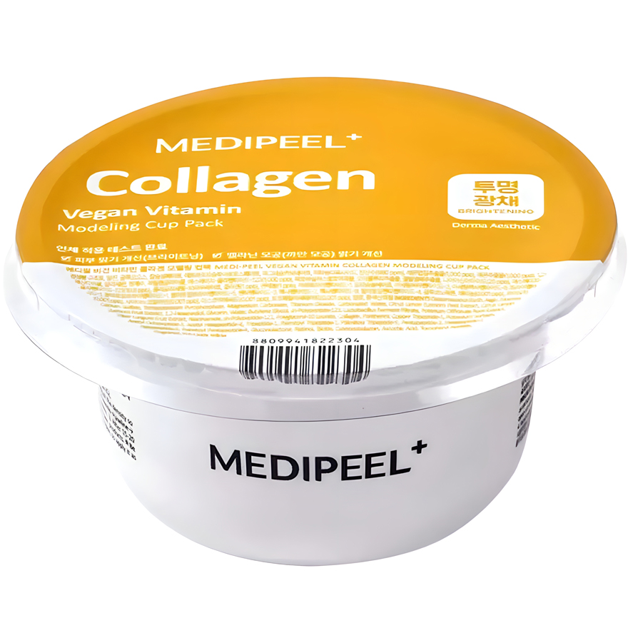 MEDI-PEEL Modeling brightening face mask Vegan Vitamin Collagen ...