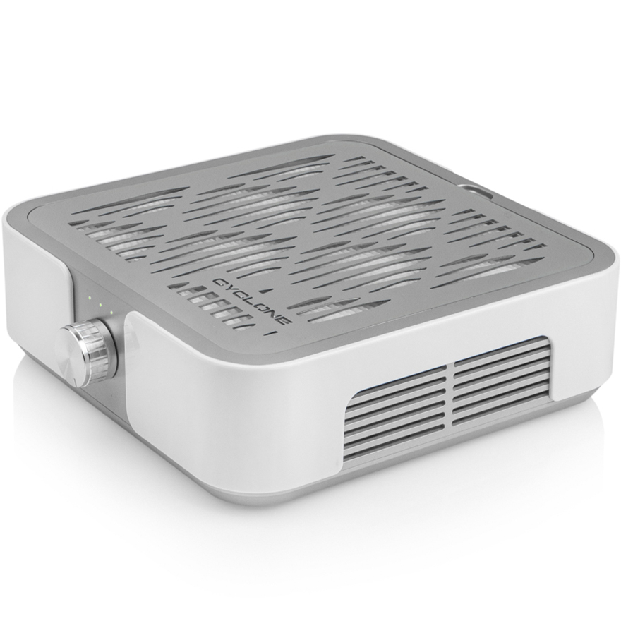 BUCOS Вытяжка для маникюра и педикюра CYCLONE X SILVER на 60W (гарантия ...
