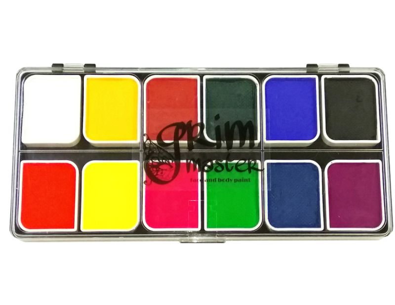 Purple Face Paint Grimas Face Paint Palette A - Temporary Tattoo Store ...