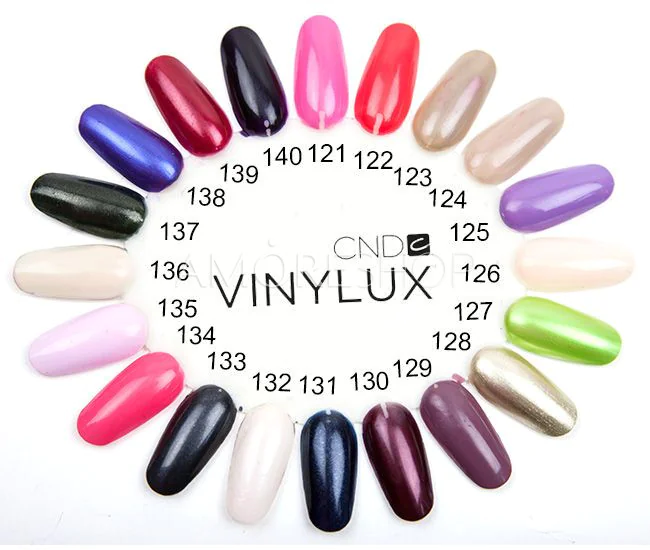 Vinylux Color Chart CND Vinylux Hot Pop Pink Long Wear Nail Polish