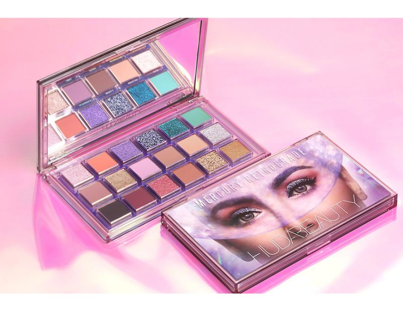 Палетка теней HUDA BEAUTY Mercury Retrogrande Palette, 16 г купить в ...